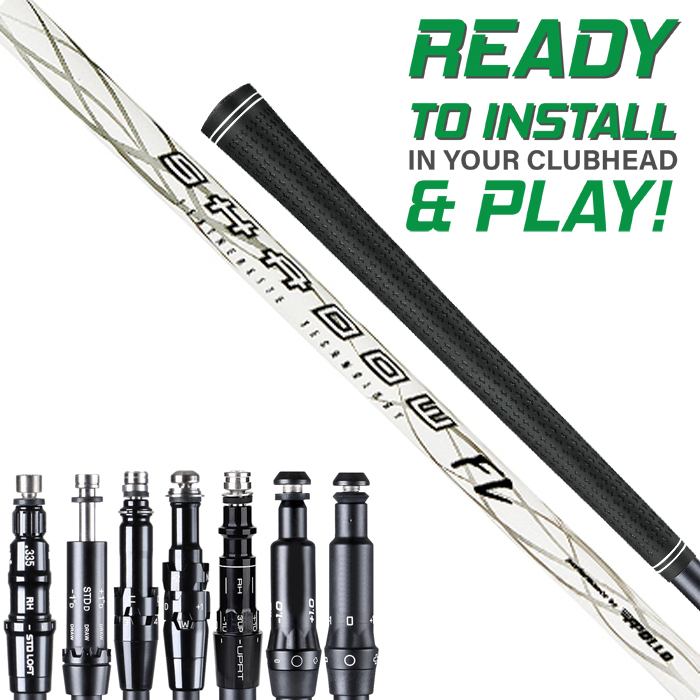Apollo Shadow FL Shaft assembled w/ Adapter Tip & Grip